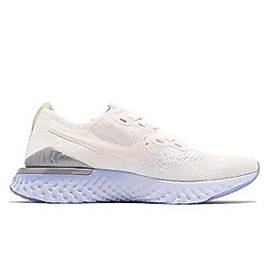 Nike Women's Epic React Flyknit 2 Running Shoe Sail/Aluminum/Metallic Silver/Sail 8 M US