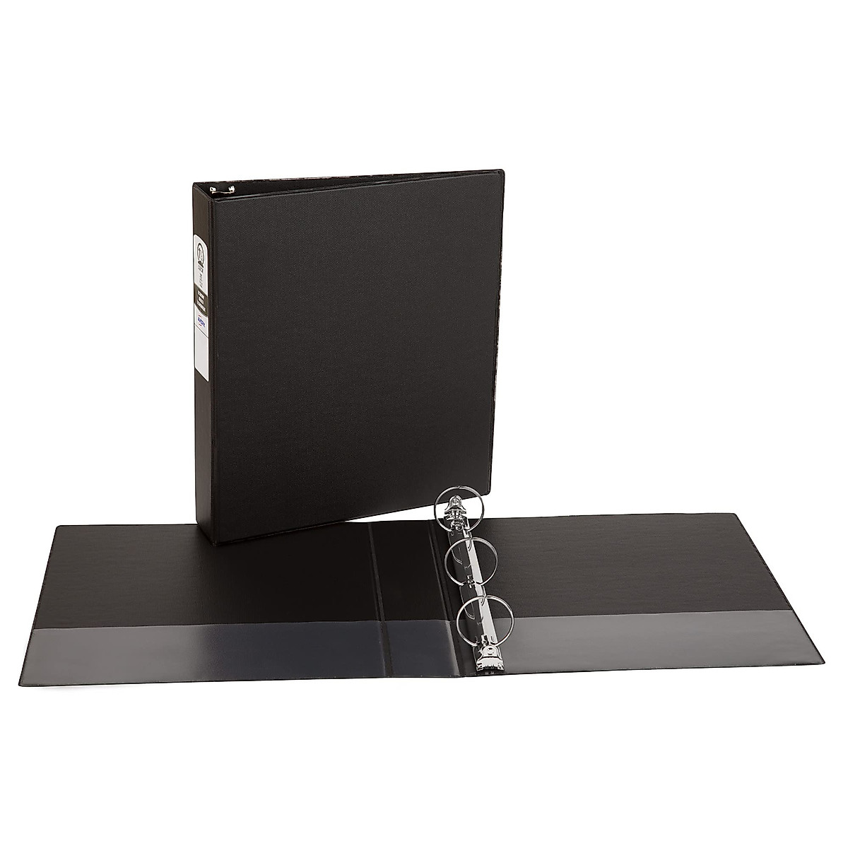 Avery Economy 3 Ring Binder, 2" Round Rings, 1 Black Binder (03501)