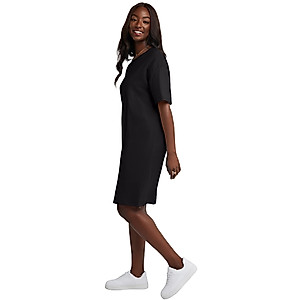 Hanes Women's Wear Around Nightshirt, Black, One Size
