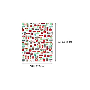10Pcs Christmas Cotton Fabric Squares Quilting Fabric Patchwork Precut Fabric Scraps for DIY Quilting for Xmas Sewing Crafting (Color : As Shown)
