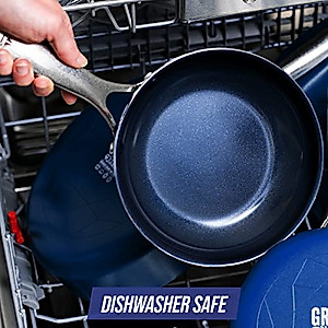 Blue Diamond Non-Stick 24 cm Frying Pan, Aluminium