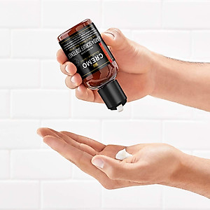 Cremo Reserve Blend Beard Scruff Softener Softens and Conditions Coarse Facial Hair Of All Lengths In Just 30 Seconds - Black, 4 Fl Oz