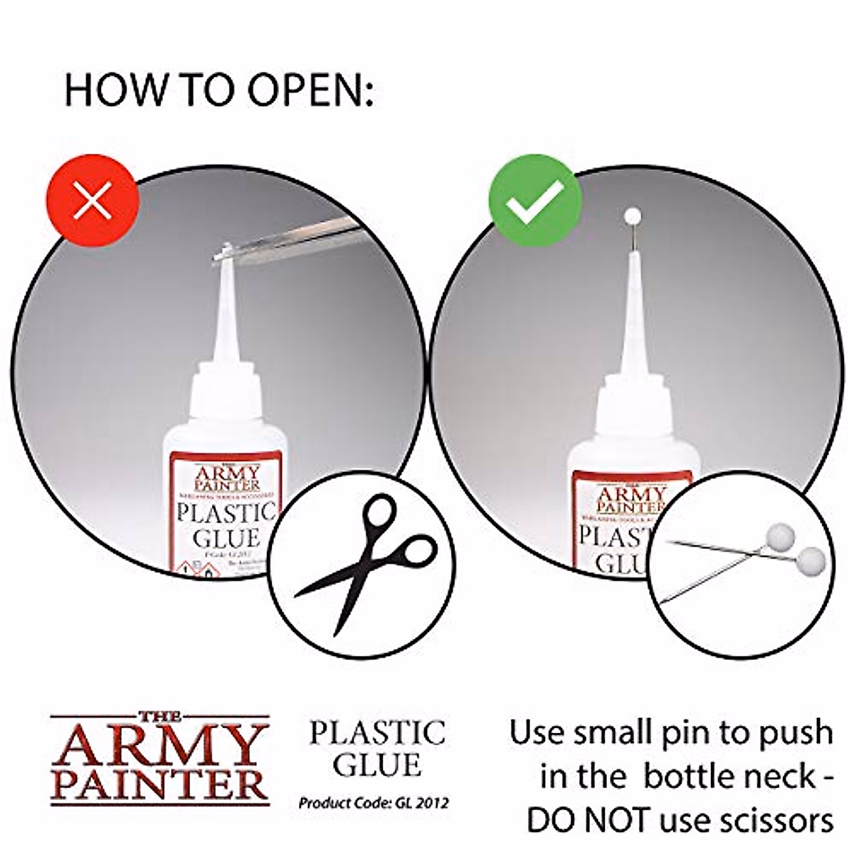 The Amy Painter Plastic Glue - Superglue Crazy Glue for Minature and Wargame Terrains, 20 ml Super Glue Gel