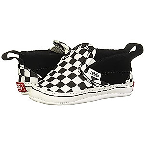 Vans Infant Checker Slip-On Black/True White Crib Size 3