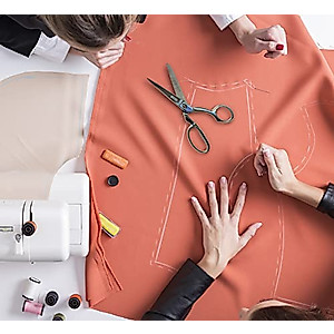 Premium Stainless Steel Sewing Scissors, 8", Ultra Sharp Tailoring Shears, for Dressmaking, Leather Cutting, Fabric, Heavy Duty Fabric Scissors, by Better Office Products