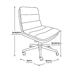 OSP Home Furnishings Legacy Office Task Chair