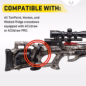 TenPoint ACUdraw Claw with Self-Centering Draw Cord - For Consistent Cocking with Less Wear on the Bowstring - Not Compatible with ACUdraw 50