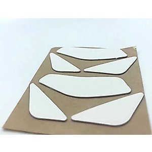 Mouse Skatez / Mouse Feet for SteelSeries Rival 600 Gaming Mouse / Rival 650 Quantum Wireless Gaming Mouse (White,Pack of 2) (Rival 650/600)