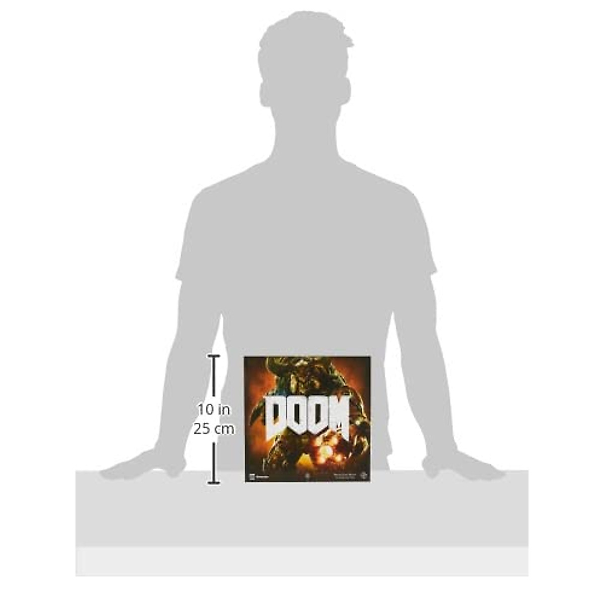 Doom The Board Game (2nd Edition) - Sci-Fi Combat Strategy Game Based on the Video Game for Kids & Adults, Ages 14+, 2-5 Players, 90 Minute Playtime, Made by Fantasy Flight Games