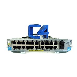 HP J9536A 20P GIG-T POE+/2P FP+ V2 SFP+ Module (Renewed)