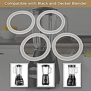 Blender O-Ring Gasket Seal Rubber Sealing O-Gasket Rings, Replacement for Hamilton Beach (Pack of 3)
