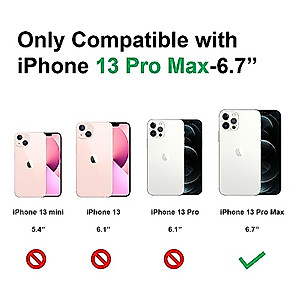 Faneiy for iPhone 13 Pro Max Case Magnetic Gradient Color Slim Silicone Soft Cute Phone Case with Full Camera Protector Shockproof Cover Green Blue