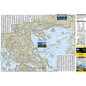 Greece Map (National Geographic Adventure Map, 3316)