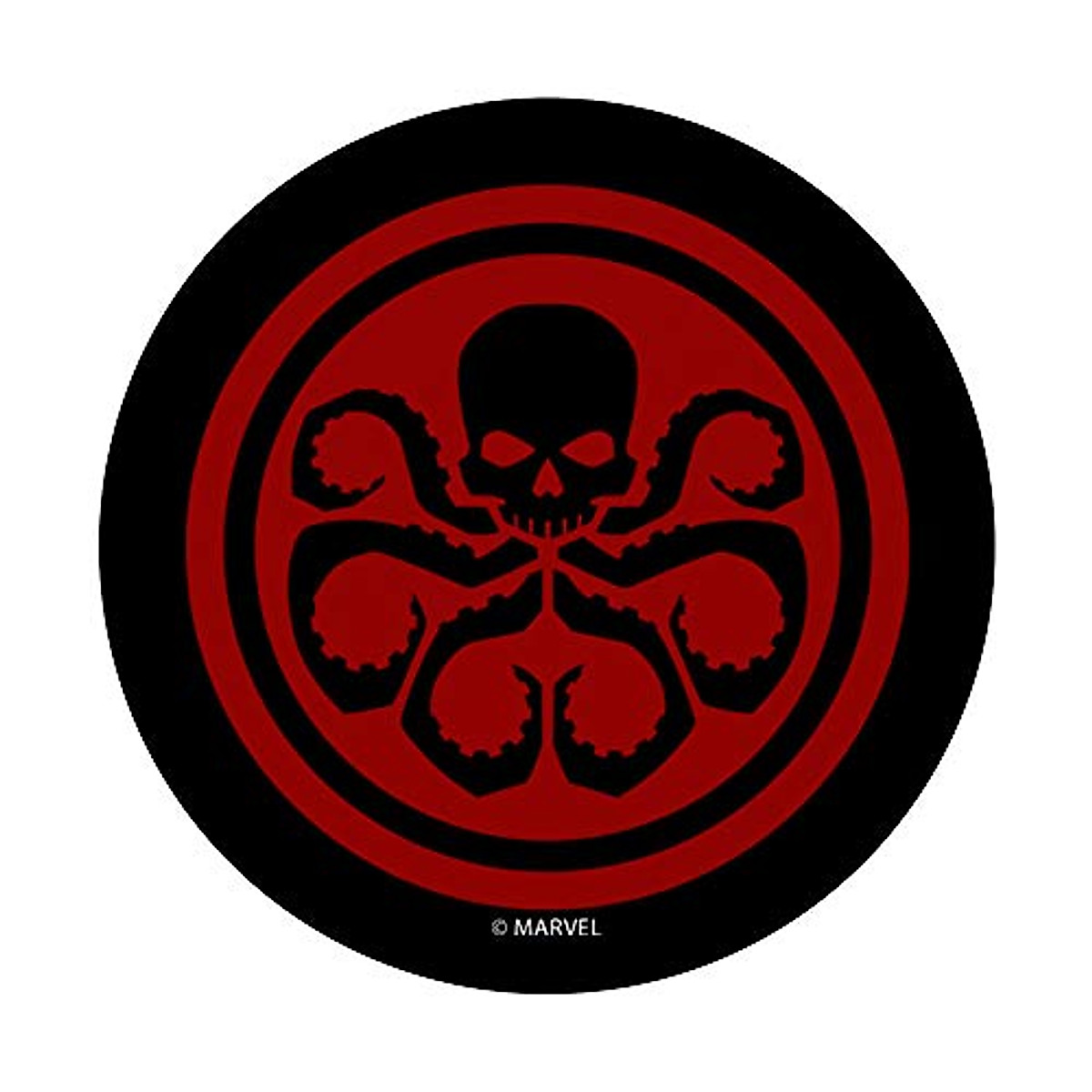 Marvel Hydra Red Icon PopSockets PopGrip: Swappable Grip for Phones & Tablets