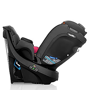 Evenflo Revolve360 Extend All-in-One Rotational Car Seat with Quick Clean Cover (Rowe Pink)