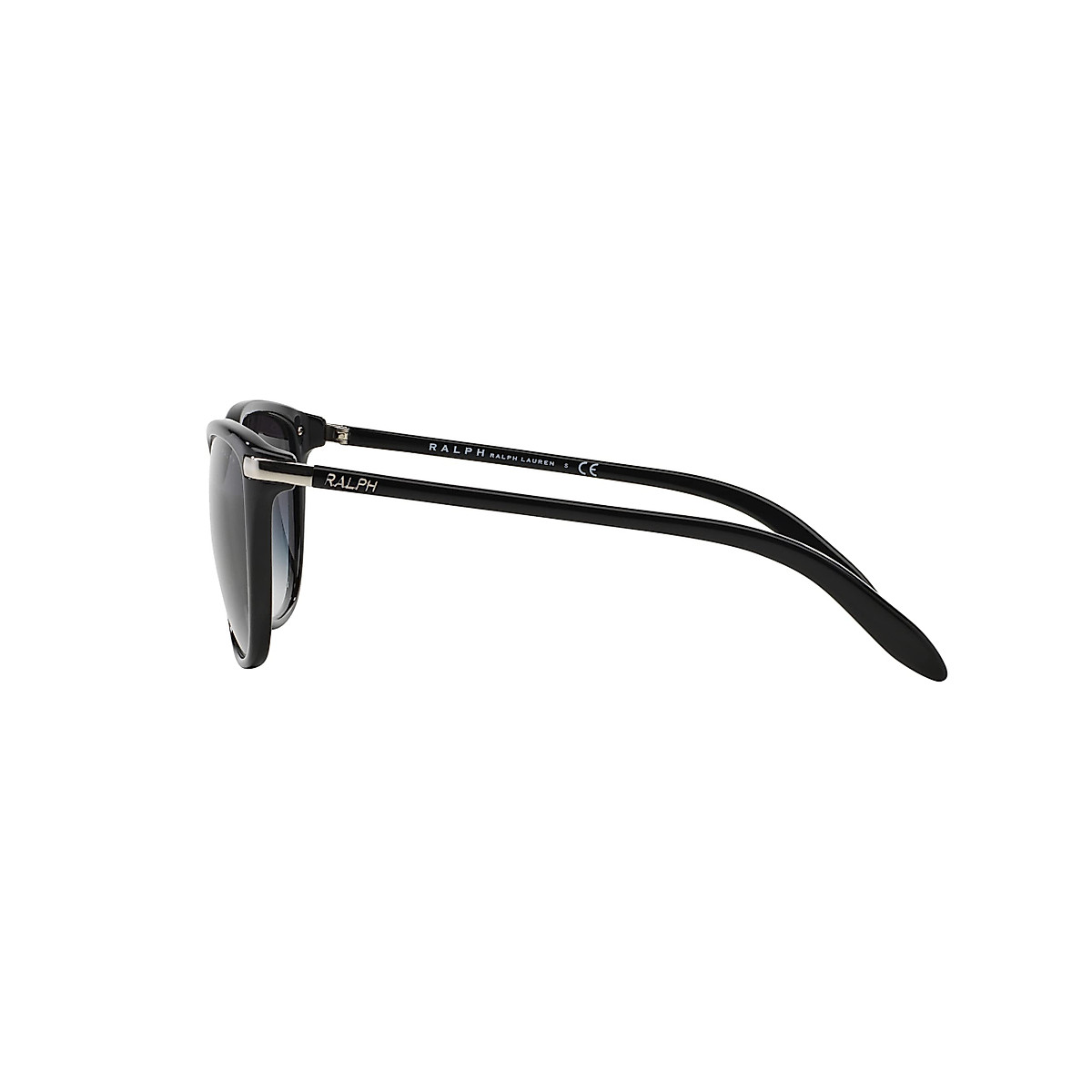 Ralph Sunglasses Black Frame, Grey Gradient Lenses, 57MM