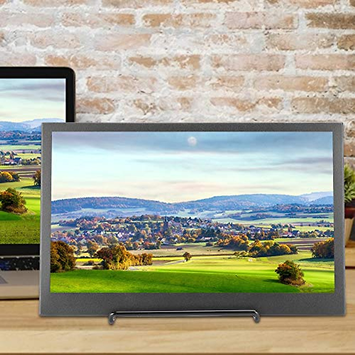 11.6In Portable Monitor, Laptop Monitor Hdmi Computer Display HDR Gaming Monitor Hd 1080P External Monitor Screen with 2×Mini Hdmi Interface for Home Office