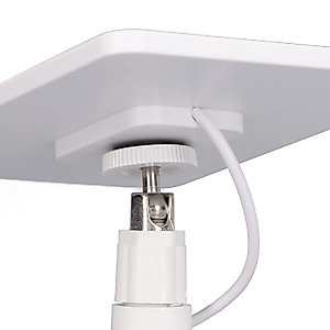 10W Solar Panel Kit Micro USB Camera Charging Solar Panel High Efficiency Battery Charger for Outdoor Camping RV Trip (White)