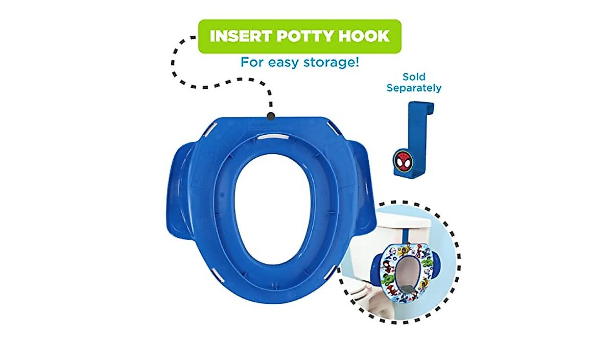 Potty Training Set with Spidey Characters - 2 Pieces