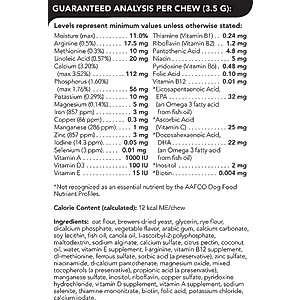 VetriScience Glycoflex 3 Clinically Proven Hip and Joint Supplement for Dogs, 120 Chews & Canine Plus MultiVitamin for Senior Dogs, 60 Chews