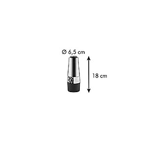 Tescoma Electric Pepper/Salt Mill, 2 in 1 President, Assorted, 9.1 x 9.1 x 21 cm