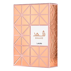 Lattafa Shahd for Unisex Eau de Parfum Spray, 3.4 Ounce