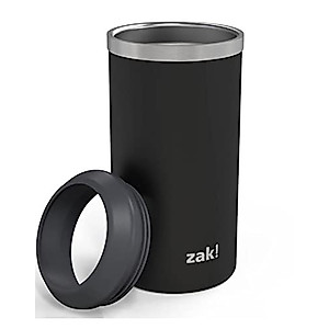 ZAK! Slim Can Cooler (Black)