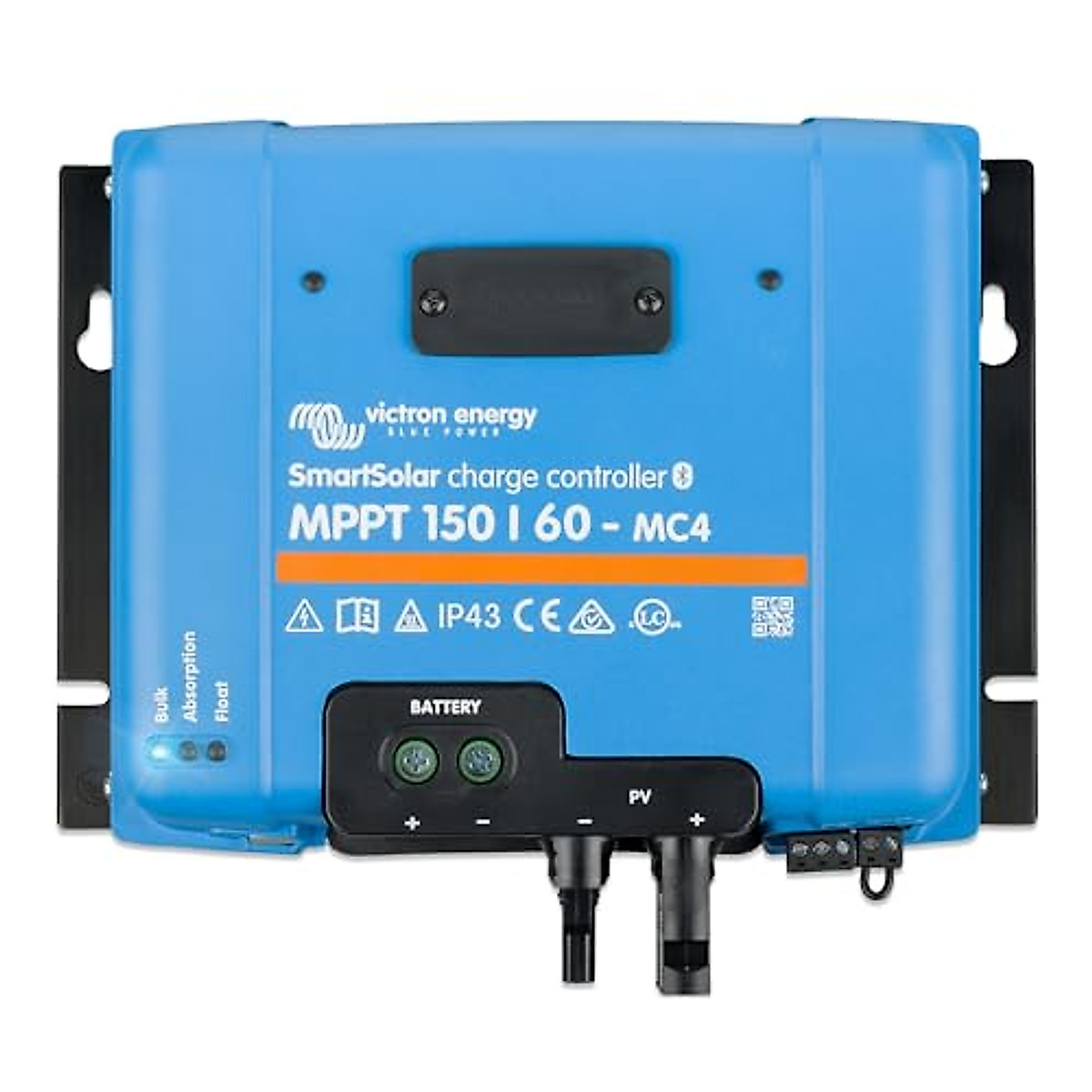 Victron Energy SmartSolar MPPT MC4 150V 60 amp 12/24/36/48-Volt Solar Charge Controller (Bluetooth)