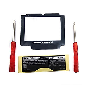 Full Housing Shell Pack Case Cover for GBA SP Gameboy Advance SP Shell Case with Buttons Kit (I)