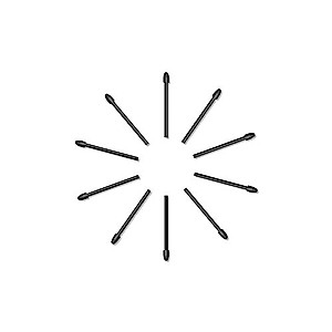 HUION 10 Pack Replacement Nibs PN05A Compatible with Digital Pen Stylus PW517 for Pen Display Kamvas 12, Kamvas 13, Kamvas 16 2021, Kamvas 22, Kamvas 22 Plus