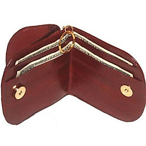 EEL Skin Leather Ladies Mini Wallet #E505
