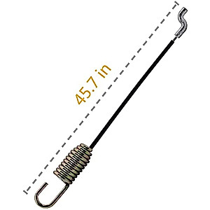 Qissiq 746-04229 Clutch Drive Cable for MTD 746-04229B 946-04229 946-04229B (2 Pack)