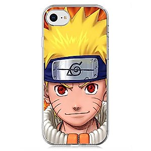 SMAIGE Case Compatible with iPhone 8 iPhone 7 iPhone SE 2020 SE 2022, Shock-Absorption Bumper Cover, Anti-Scratch Case -Anime Design for Kids Teens Girls Boys
