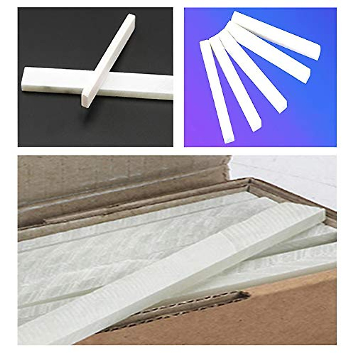 NA Flat Soapstone Holder with 18 Pcs Flat Soapstones for Welders Textile Marking Tools, Making Removable Markings on Steel Cast Iron Fabric