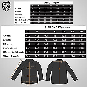 Riparo Motorcycle Riding Work Shirt for Men Long Sleeve Flannel Armored Shirt with Kevlar and CE Removable Protectors (Medium, Grey/Black)