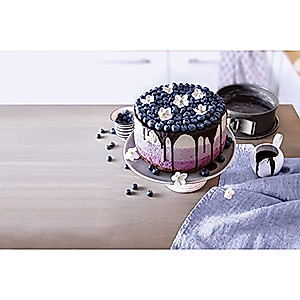 Kaiser La Forme Plus Springform with Flat Bottom, Ø 30 cm, Grey