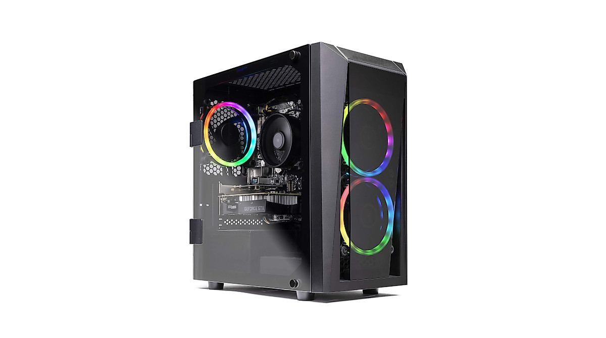 SkyTech Blaze II Gaming PC Desktop - Ryzen 5 & GTX 1660 | Fast & Powerful