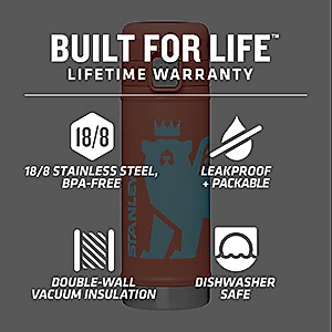 Stanley FlowSteady™ Big Bear Bottle 17OZ Grapefruit Cub