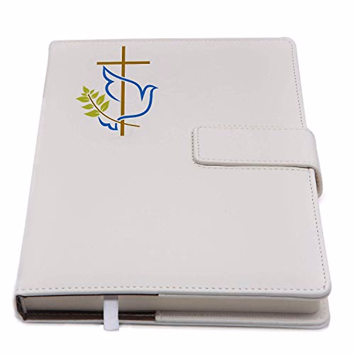 The Peace Dove Journal | 5x8 Inches, 200 Lined Pages, Magnetic Clasp, Refillable | Diary, Cute Notebook Journal, Personal Journal for Women or Men