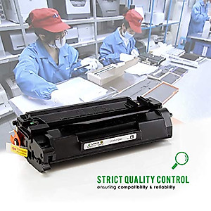 LINKYO Compatible Toner Cartridge Replacement for HP 26A CF226A (Black, 2-Pack)