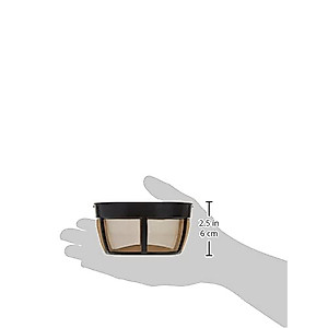 Hamilton Beach Permanent Gold Tone Filter, Fits Most 8 to 12-Cup Coffee Makers (/80675 )