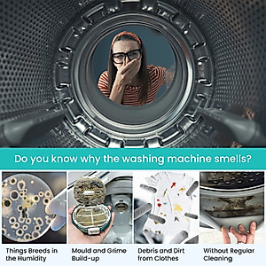 Maravello Washing Machine Cleaner Descaler(Lemon, 28 Count)