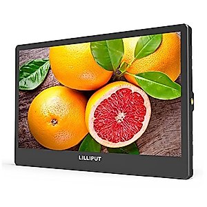 Lilliput A12 12.5" 4K Monitor 3840 x 2160 with HDMI, Displayport and SDI connectivity with V-Mount Battery Plate