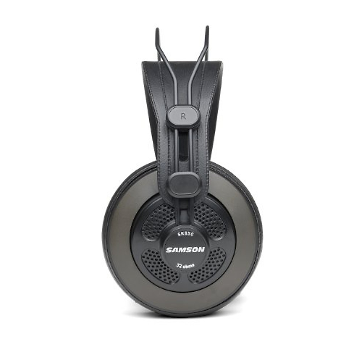 Samson Semi Open-Back Studio Reference Headphones, Black, Over Ear (.)