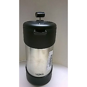 Thermos NCI1000SS4 Vacuum Insulated Stainless Steel Gourmet Coffee Press, 34-Ounce, 9.2"x 6.9"x 4.3"