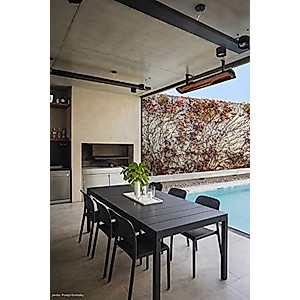 Bromic Tungsten Electric, Outdoor Patio Heater, Infrared, 208V, Black, 6000W, BH0420035