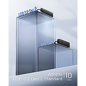 Inateck USB 3.2 Gen 2 Speed, USB C to USB Hub with 4 USB A Ports, HB2025