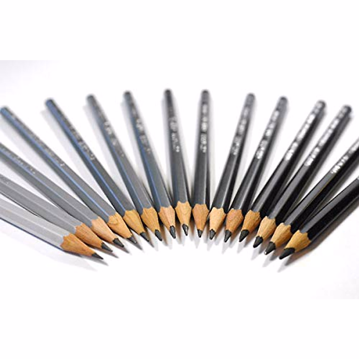 Caran d'Ache Grafwood 15 Piece Round Tube Set