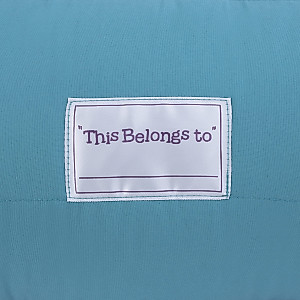 Disney Moana Feel The Waves Aqua, Coral and Violet with Pua Pig and Tropical Flowers Toddler Nap Mat