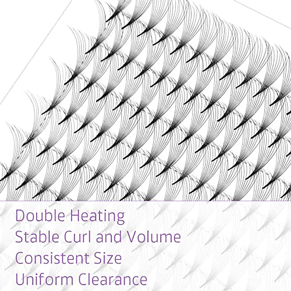 EMEDA 180 Fans Premade Fans Eyelash Extensions Pointy Base Thin Base 8D Stable C Curl Premade Lash Extensions Fans Pre Fanned Volume Lash Extensions (8D 0.07 C Mix 8-14mm)